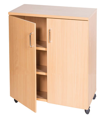 Practical Storage Solutions - Double Door Mobile Cupboards