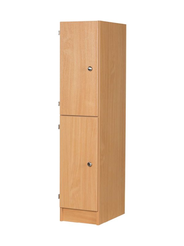 Buy Premium 2 Door Wooden School Lockers - 350mm Deep