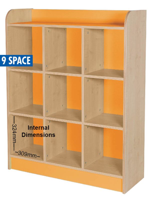 Buy Triple Storage Cubes 1250mm High - 9 Space Cube | KubbyClass
