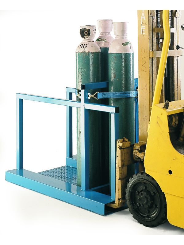 Forklift Gas Cylinder Pallet Cages | Premier Storage